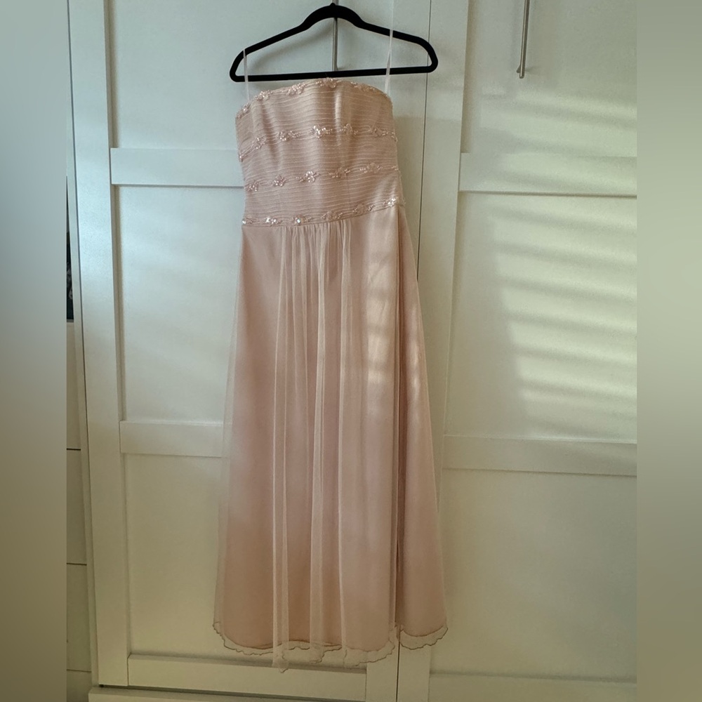 Beautiful Pink Digna Yero Strapless Dress - Gem